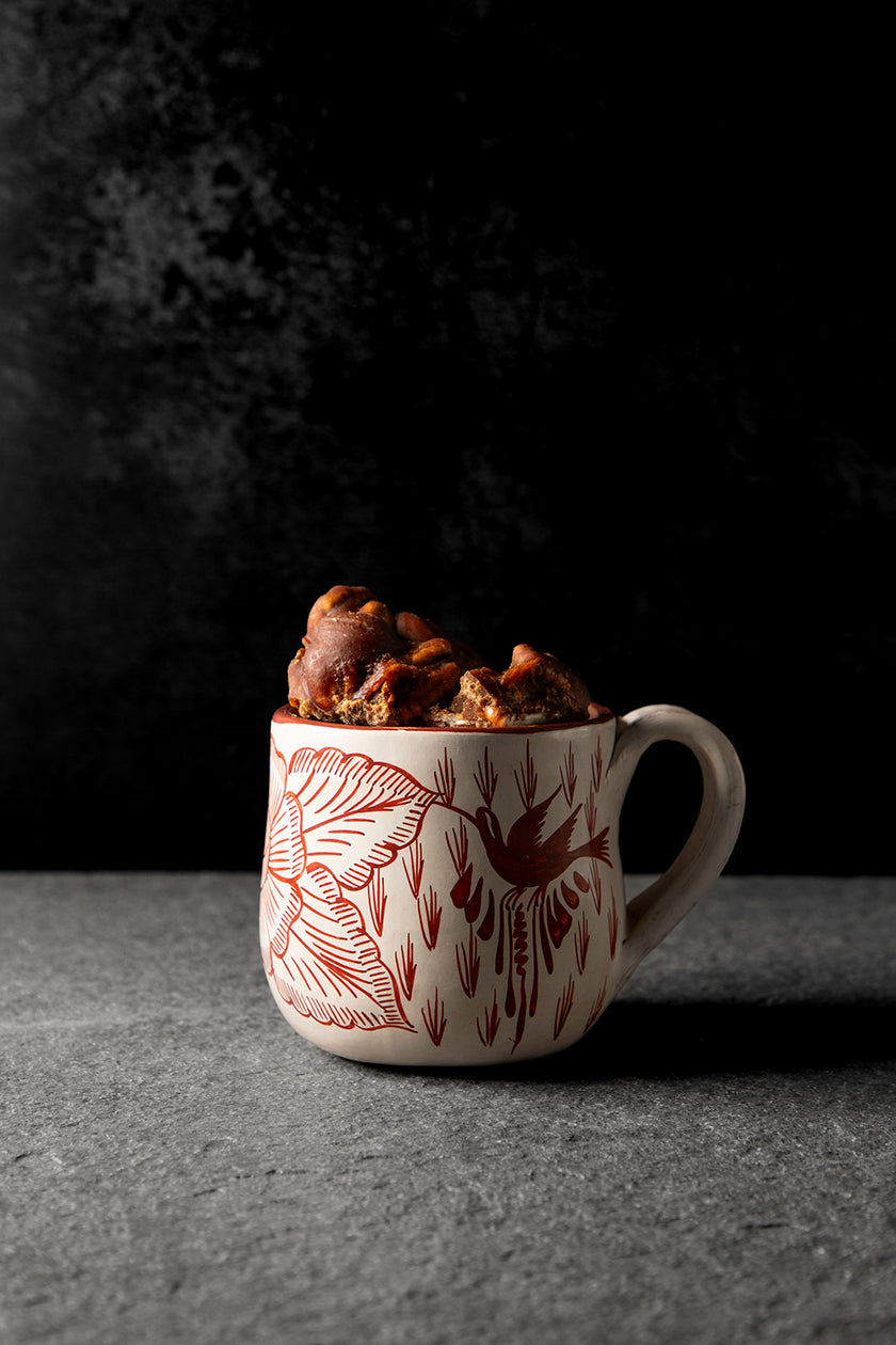 TAZA DE BARRO BRUÑIDO – La Dulce Libélula